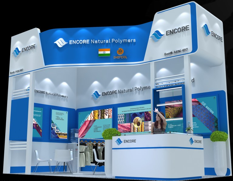 booth sample image – Encore Natural Polymers Private Limited